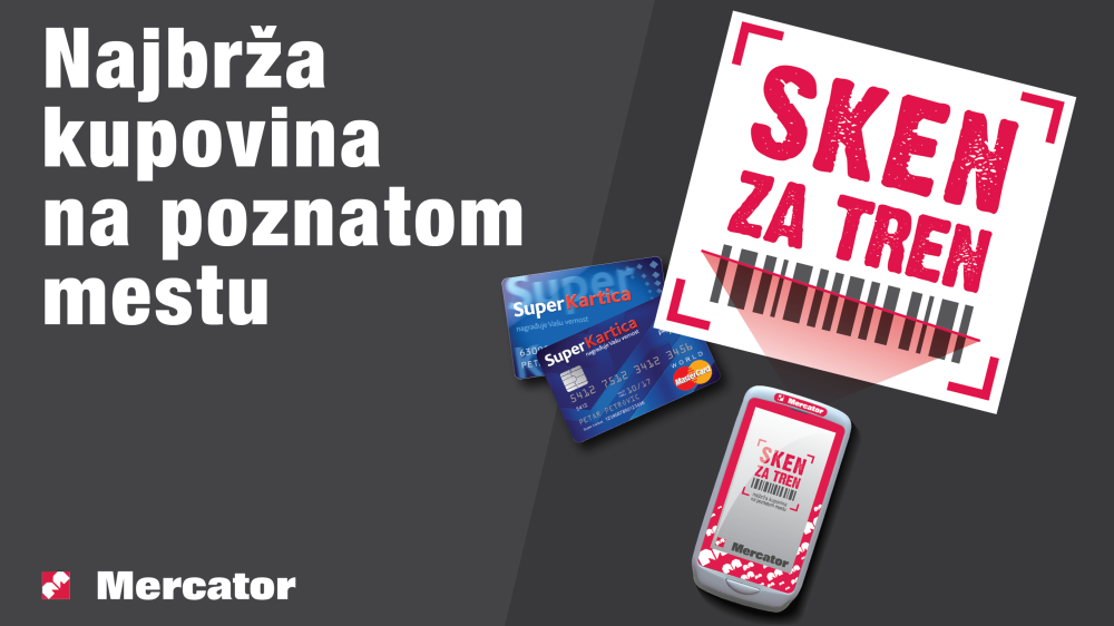 Super kartica - Mercator centar Beograd